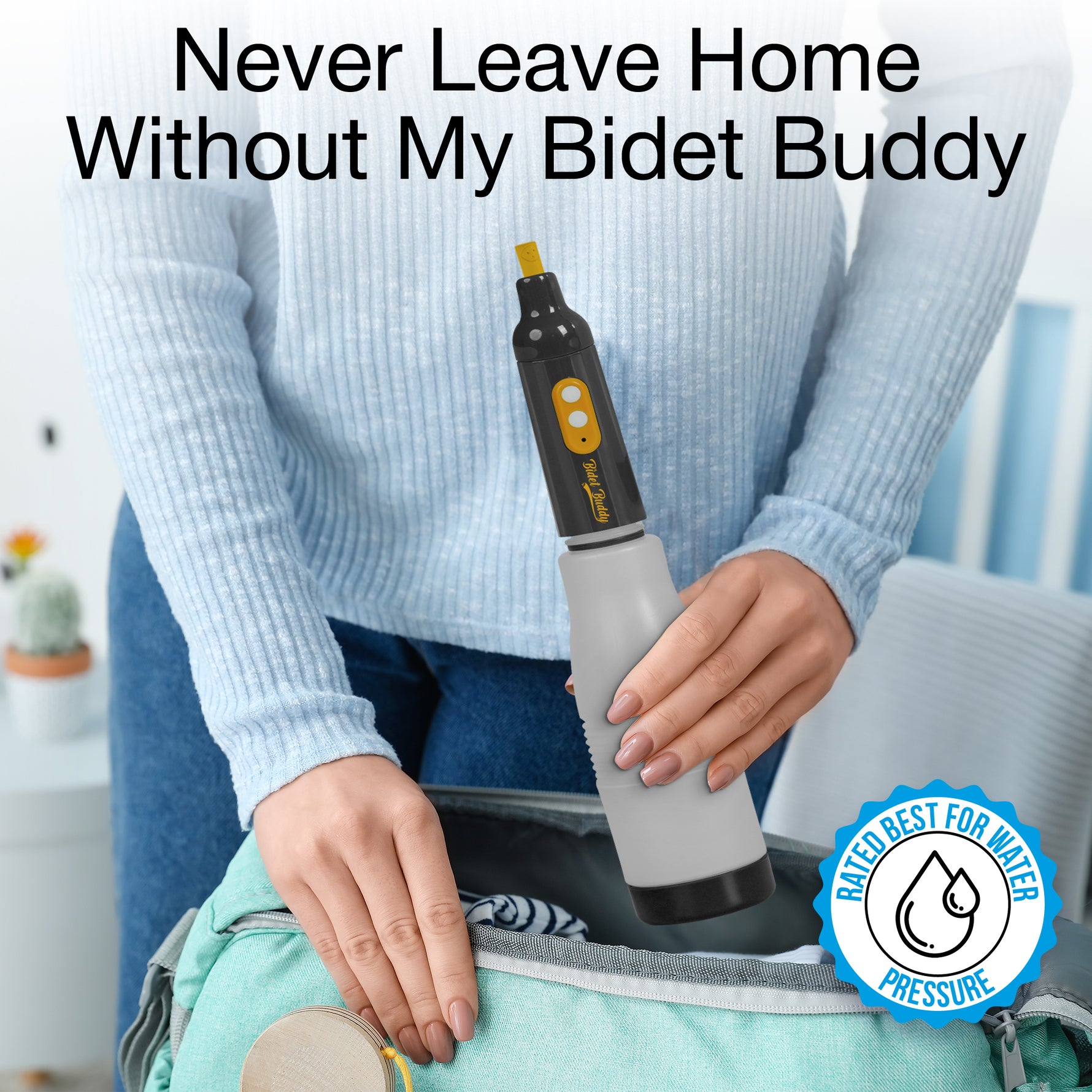 PureJet Rechargeable Portable Bidet – Bidet Buddy®